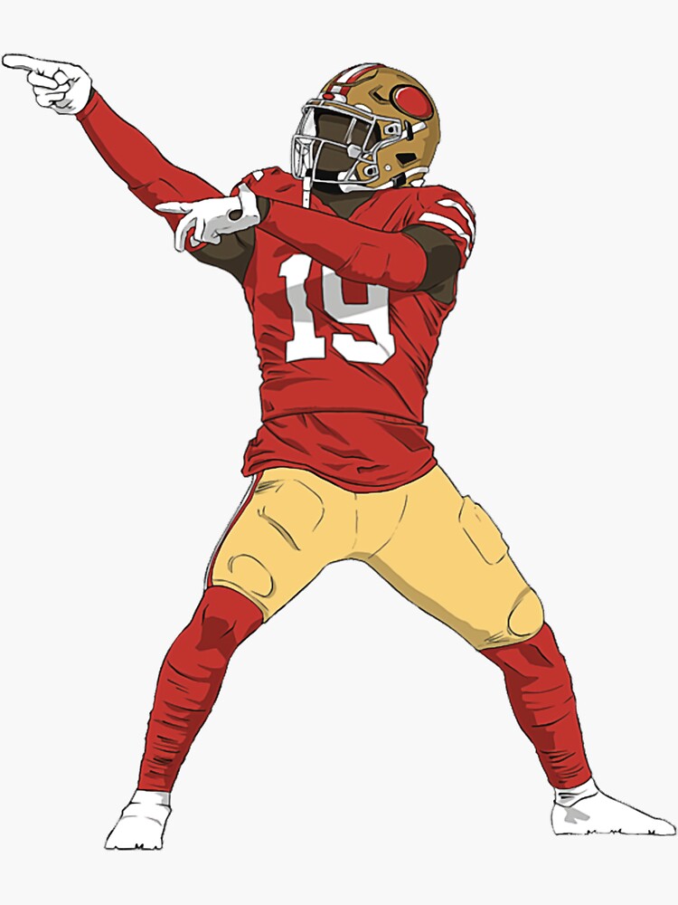 "Deebo Samuel" Sticker for Sale by Hashirawakai | Redbubble