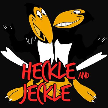 "Heckle and Jeckle - Cartoon" Sticker for Sale by ivarywa | Redbubble