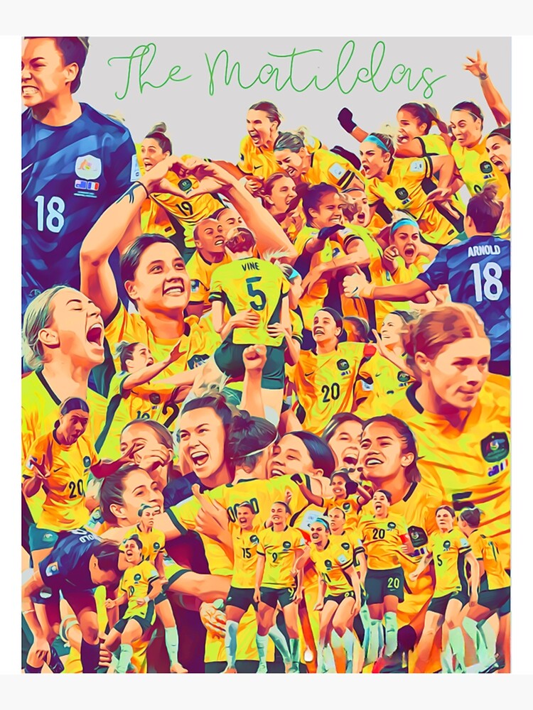 "The Matildas - Australia " Poster for Sale by JoseyyGriffin | Redbubble