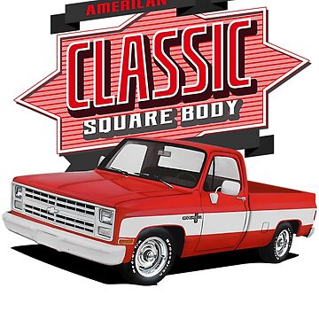 "Square Body" Sticker for Sale by RamseyArtStore | Redbubble