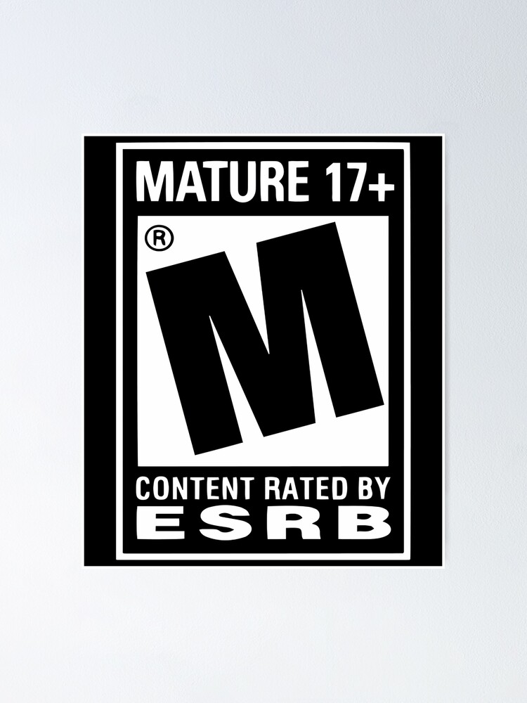 "Rated M " Poster for Sale by geudwumdnu65 | Redbubble