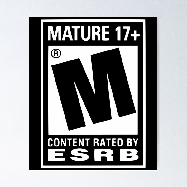 "Rated M " Poster for Sale by geudwumdnu65 | Redbubble