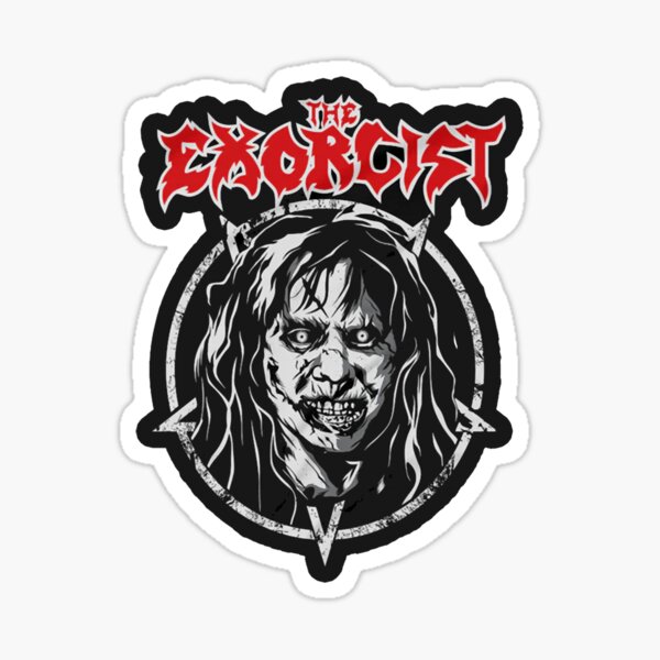 "the exorcist (6)" Sticker for Sale by Loyaltytarver | Redbubble