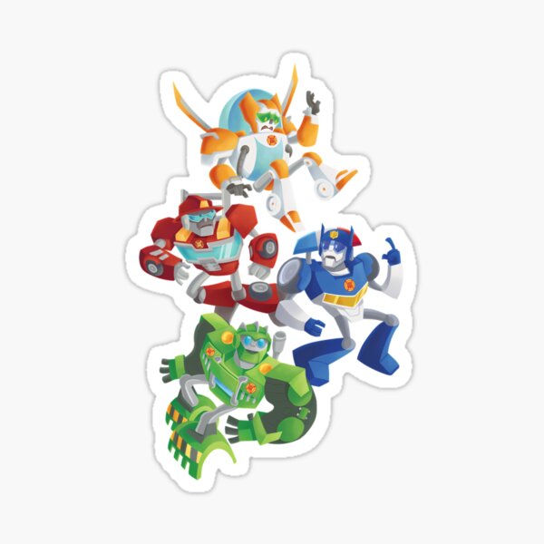 "Rescue Bots Fall to the Rescue " Sticker for Sale by hugzggmu35 ...