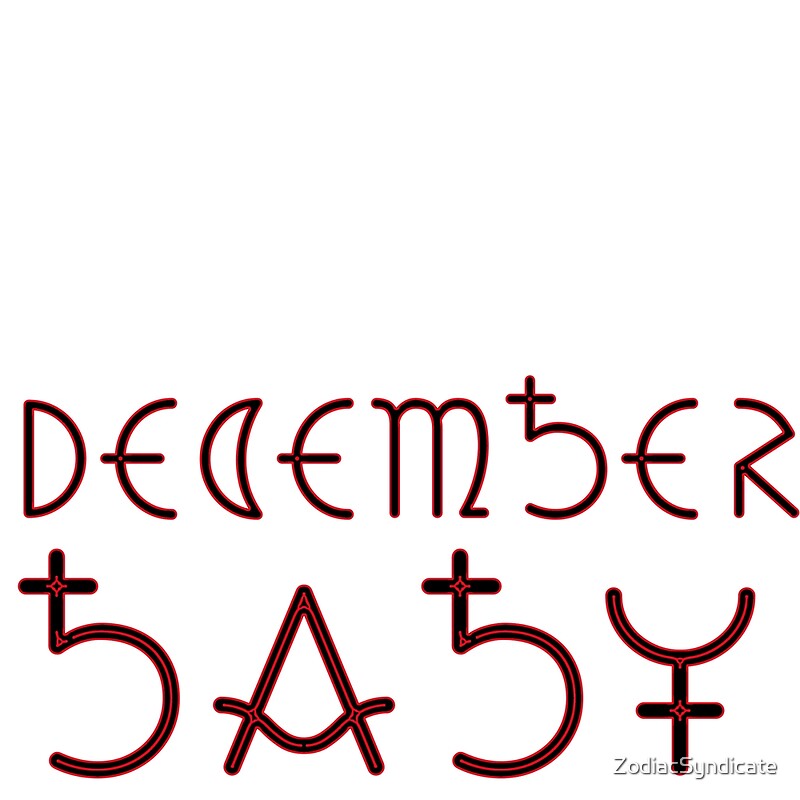 "Month of December" by ZodiacSyndicate | Redbubble