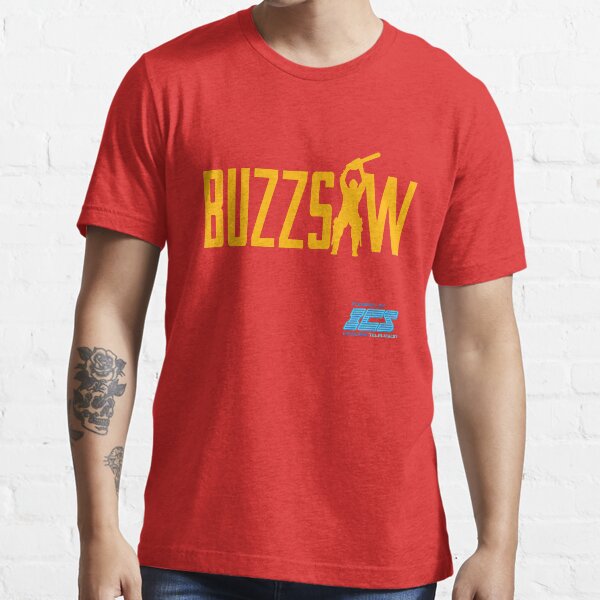 Camiseta «Buzzsaw Thw Running Man» de Getsousa | Redbubble