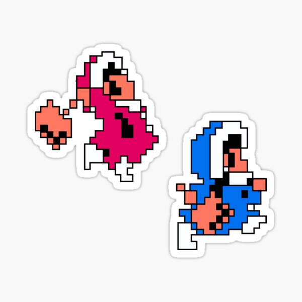 "Ice Climbers" Sticker for Sale by RileyAckley | Redbubble