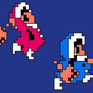 "Ice Climbers" Sticker for Sale by RileyAckley | Redbubble