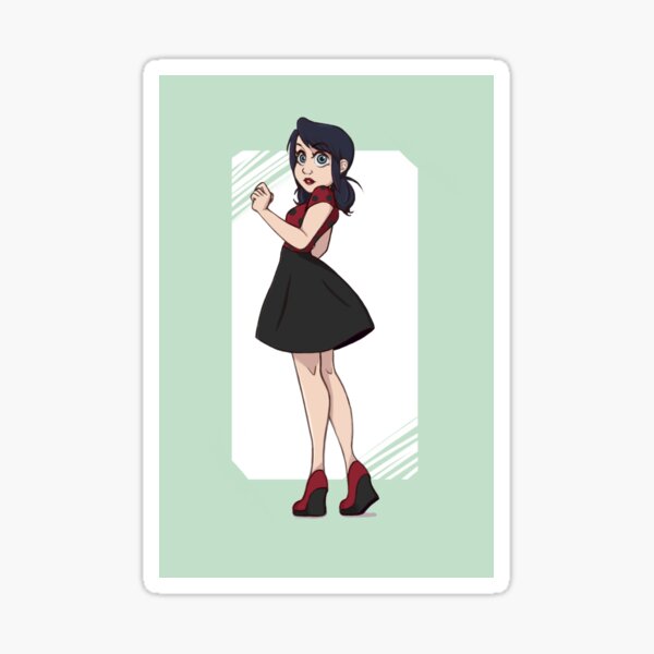 Marinette Dupain Cheng Stickers | Redbubble