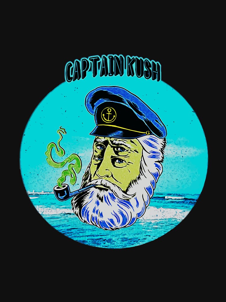 "Captain Kush" T-shirt by SophieGalleri | Redbubble