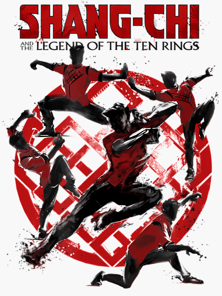 "Shang-Chi Poses shang chi Legend of the ten rings " Sticker for Sale ...