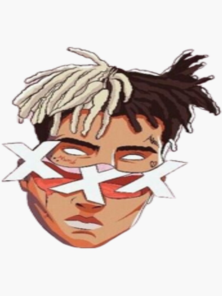 "XXXTENTACION" Sticker for Sale by Changes4K | Redbubble