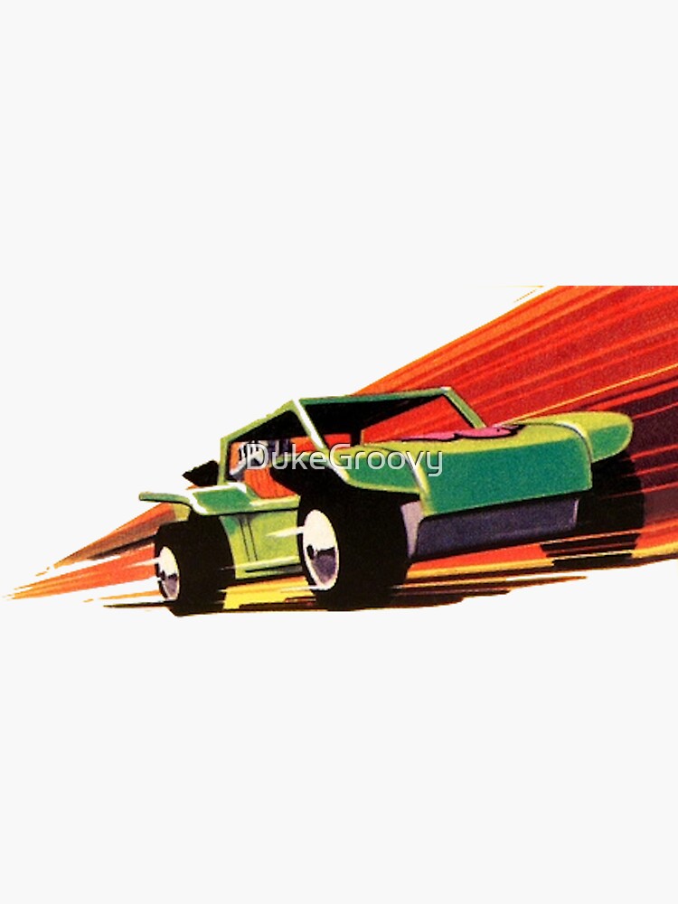 "70's Dune Buggy" Sticker for Sale by DukeGroovy | Redbubble
