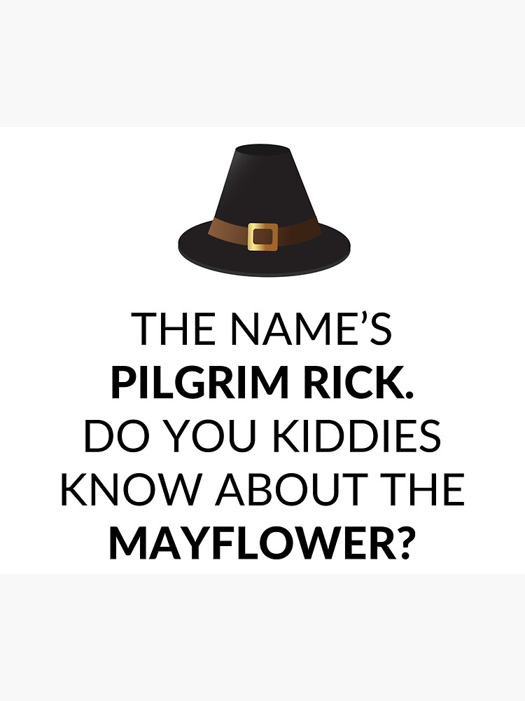 "Pilgrim Rick asks about Mayflower - This is Us" Sticker by dcjeff ...