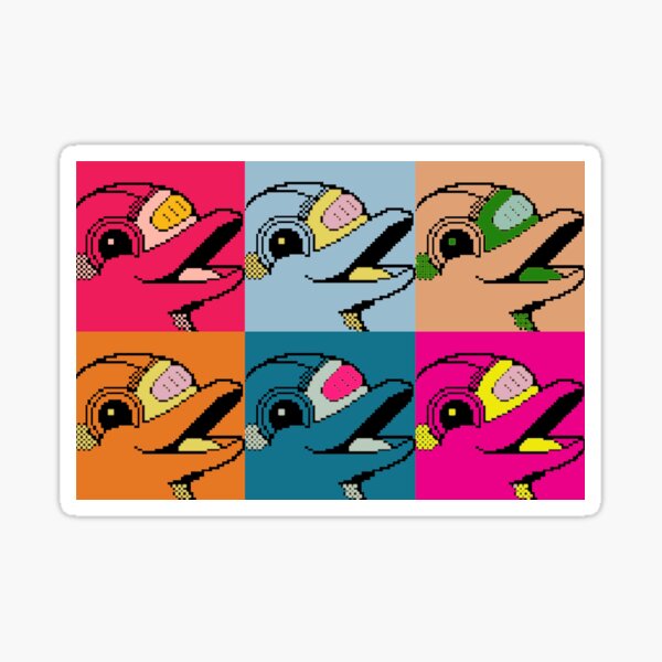 "Flipper Zero by Andy Warhol" Sticker for Sale by MorphyNumber0 | Redbubble