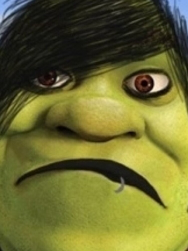 "emo shrek" iPhone Case for Sale by Alexis m | Redbubble