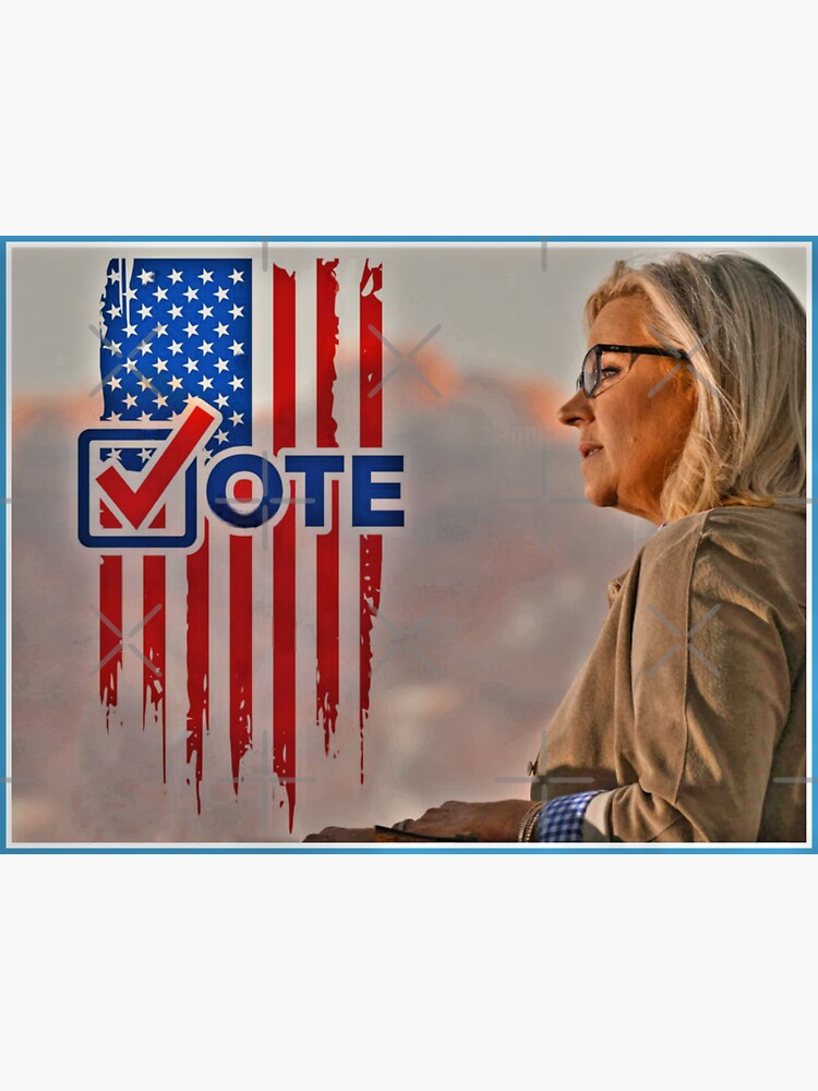 "Liz Cheney" Sticker for Sale by taoufik ighzer | Redbubble