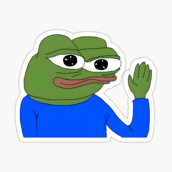 "Apu apustaja waving " Sticker for Sale by Czajco | Redbubble