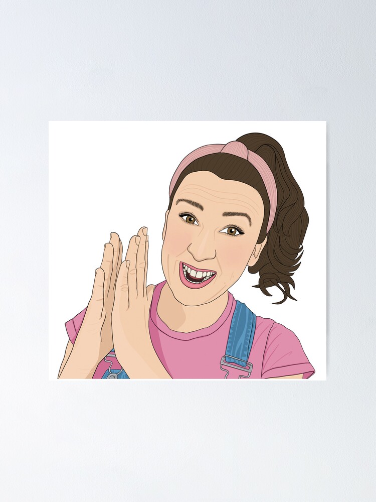 "Ms Rachel" Poster for Sale by bonnenouvelle | Redbubble