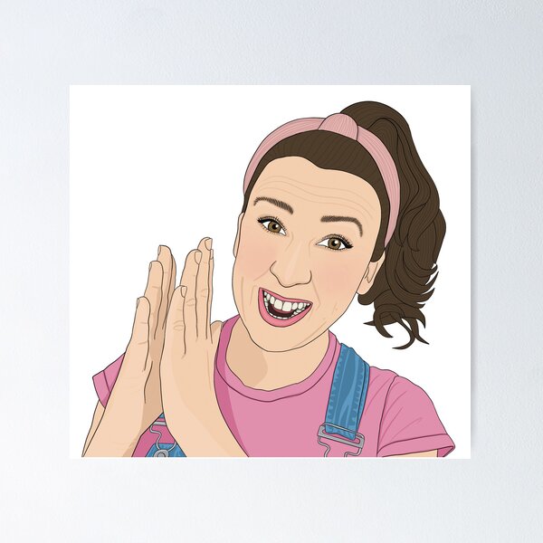 "Ms Rachel" Poster for Sale by bonnenouvelle | Redbubble