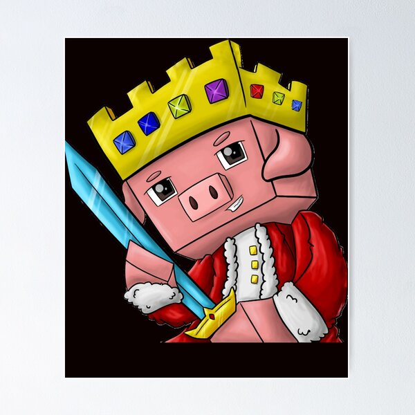 "Technoblade Merch Technoblade Logo Gifts For Fans" Poster for Sale by YOUSIMPSON | Redbubble