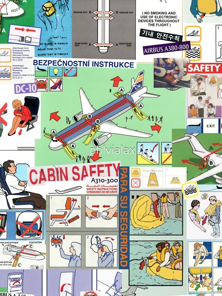 "For Your Safety - Collage" iPhone Case for Sale by phlvialax | Redbubble