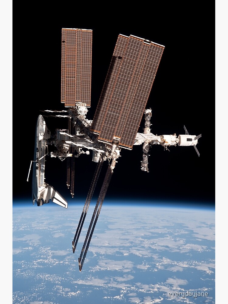 "Space Shuttle Endeavor docked at International Space Station - NASA ...