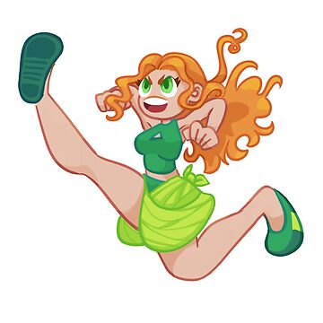 "Izzy" Sticker for Sale by Dizzy Leopard Shop | Redbubble