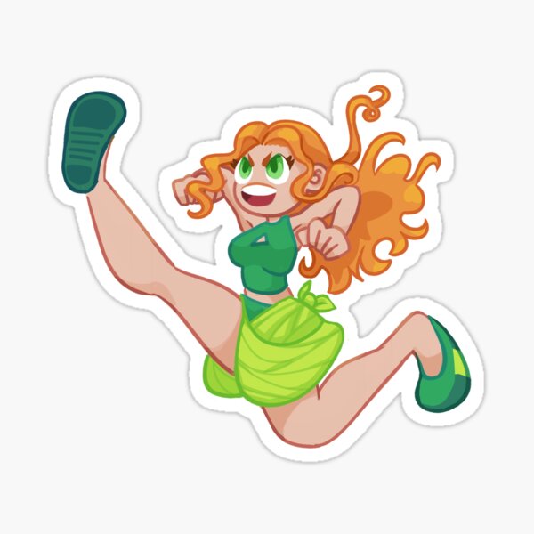 "Izzy" Sticker for Sale by Dizzy Leopard Shop | Redbubble