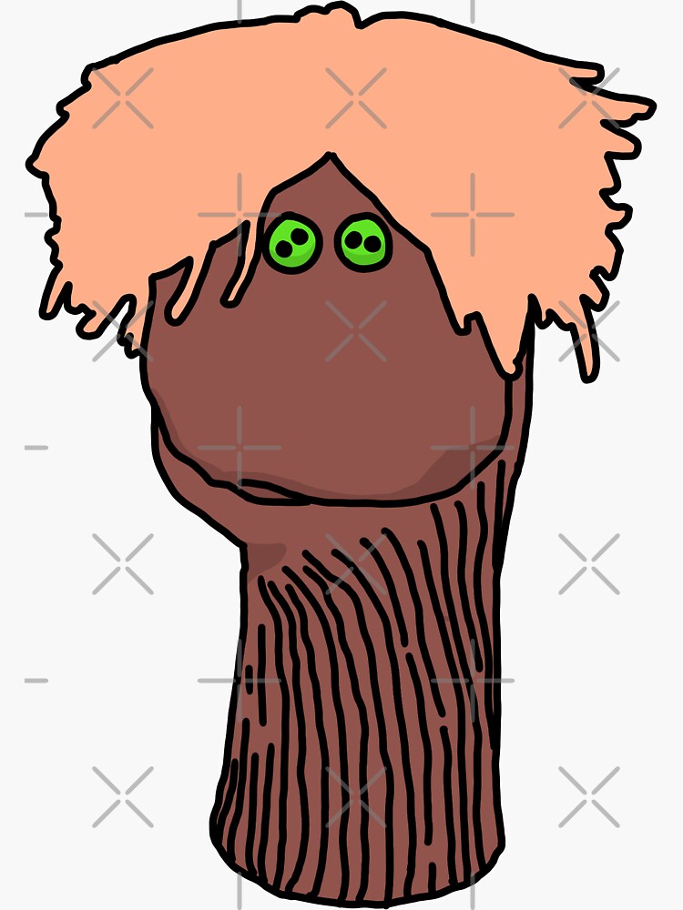 "Barry Sock Puppet (arrogant)" Sticker for Sale by elliebellys | Redbubble