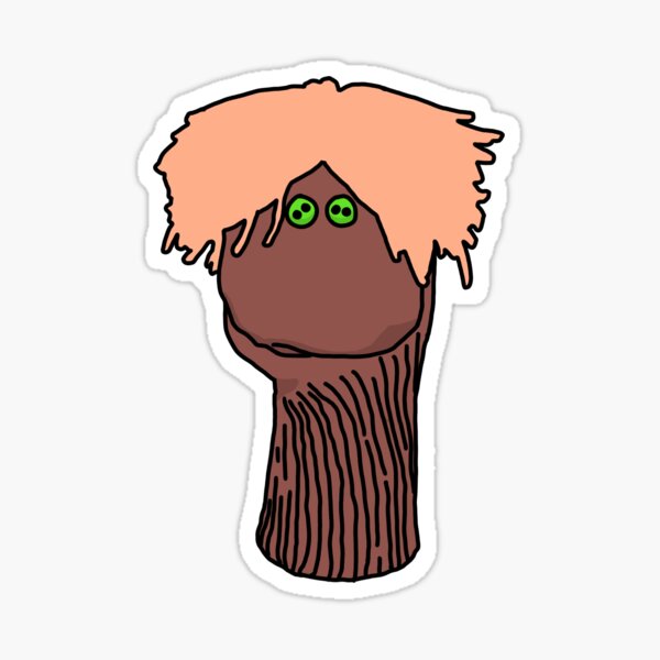 "Barry Sock Puppet (arrogant)" Sticker for Sale by elliebellys | Redbubble