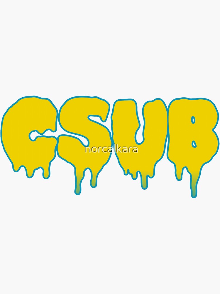 "csub" Sticker by norcalkara | Redbubble