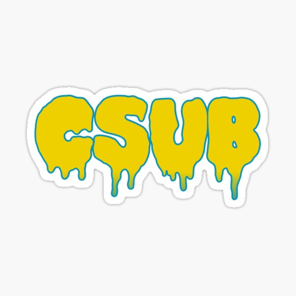 "csub" Sticker by norcalkara | Redbubble