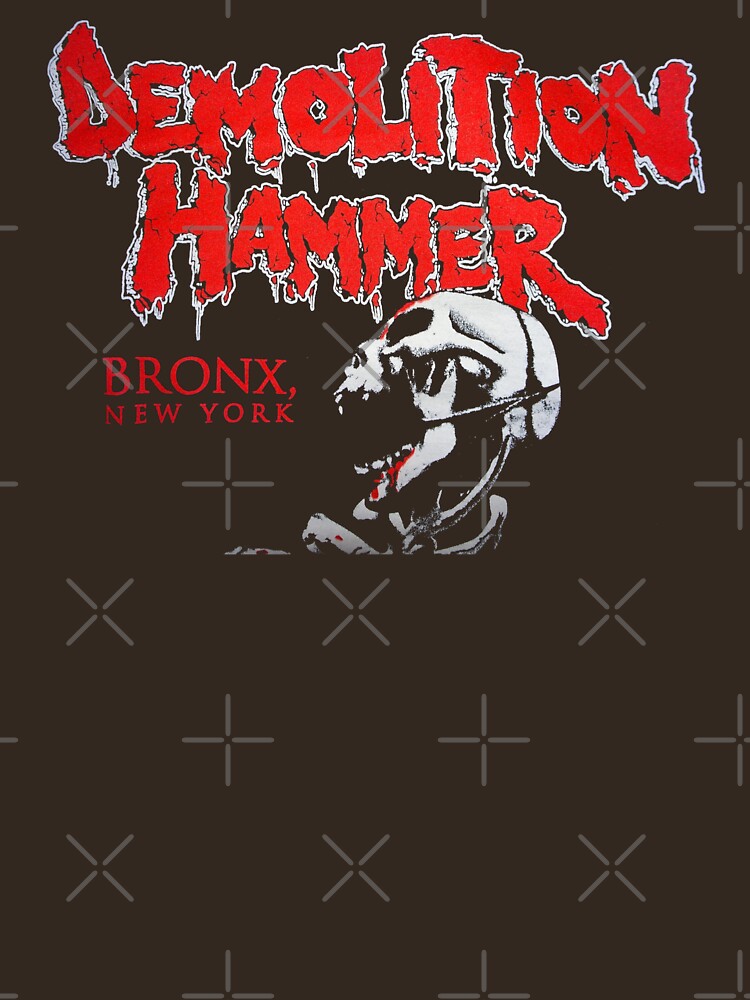 "Demolition Hammer" Essential T-Shirt for Sale by rippingthrash | Redbubble