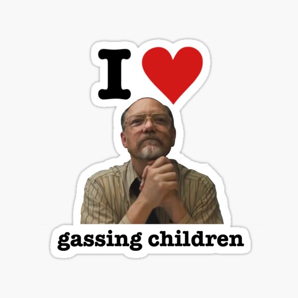 "BLACK TEXT William Afton loves Questionable Things" Sticker for Sale ...