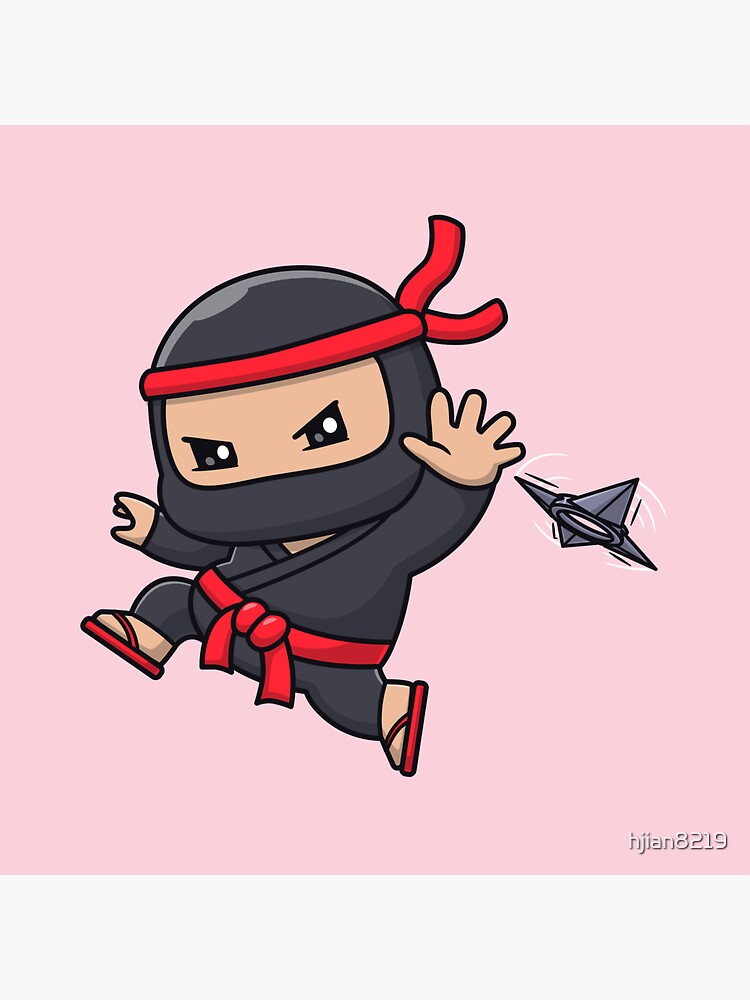 Cute Cartoon Ninja