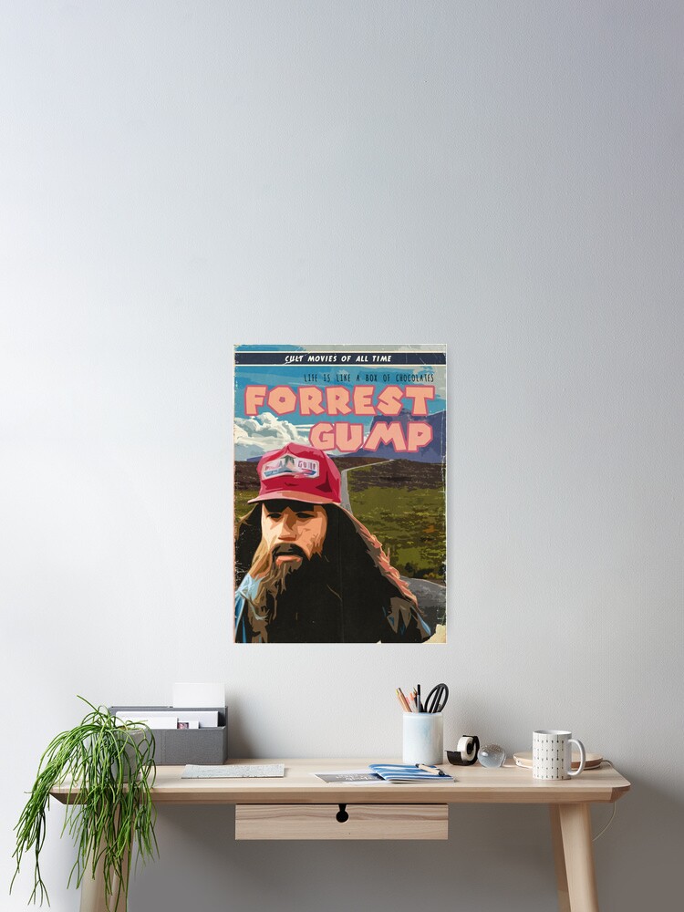 "Forrest Gump Comic Book Cover Style Fan Art" Poster for Sale by ...