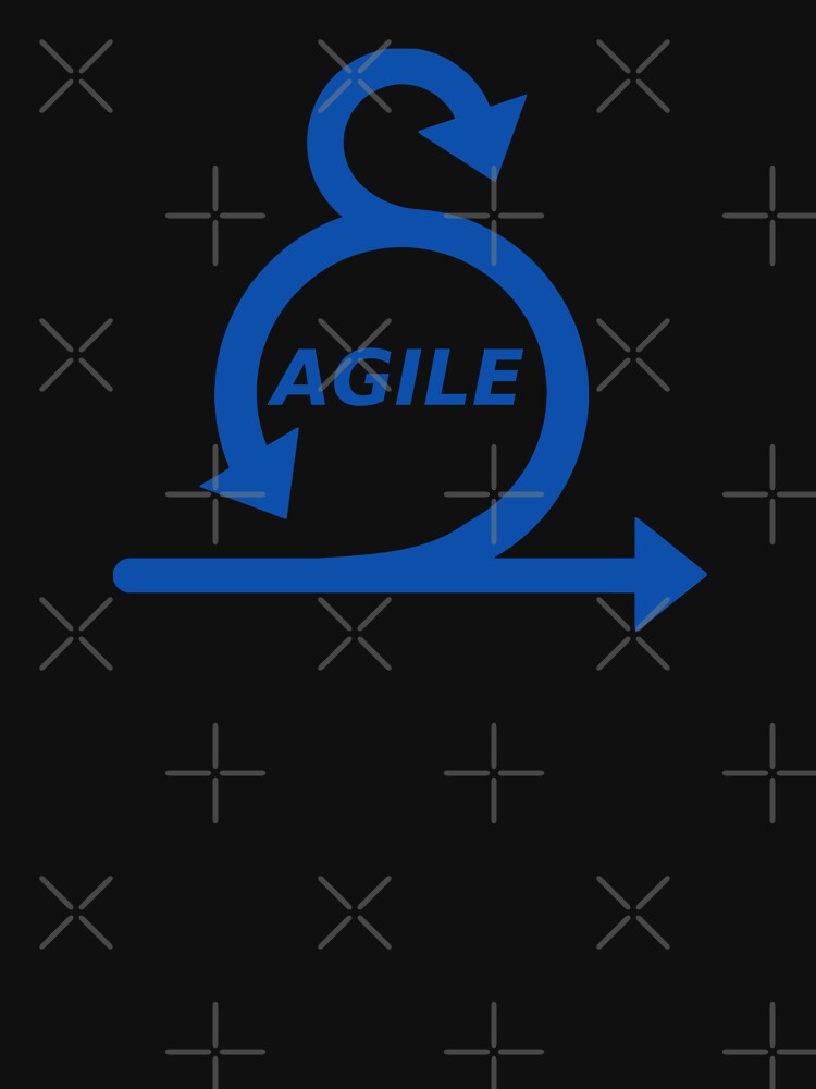 "agile" T-shirt for Sale by yourgeekside | Redbubble | agile t-shirts ...