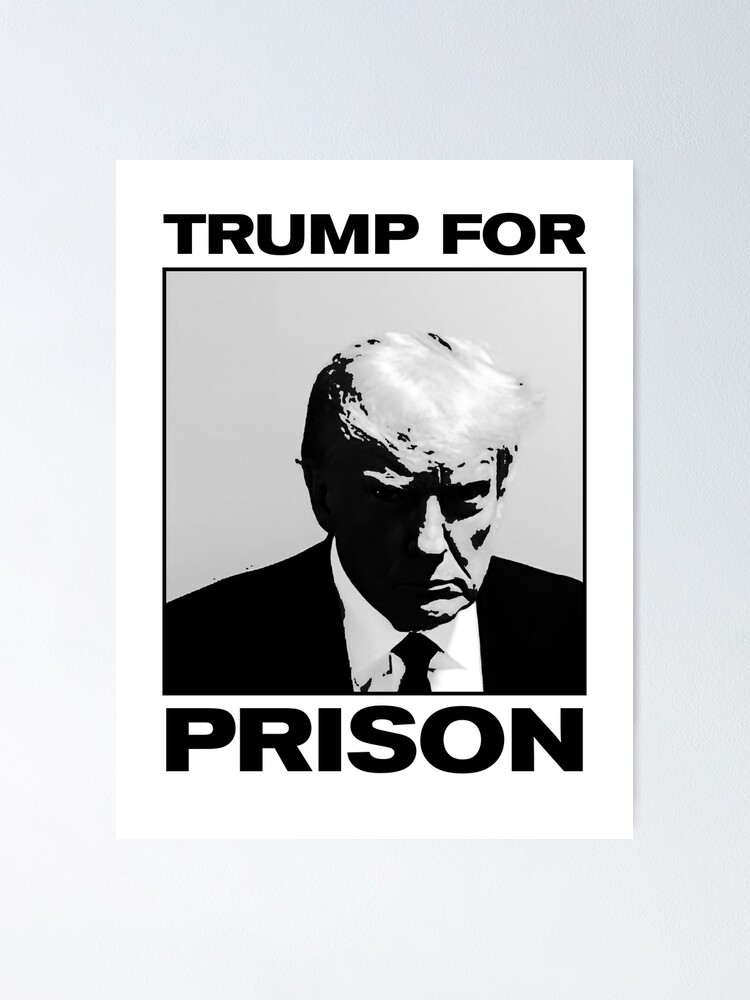 "Official Trump For Prison Mugshot, Real Trump Mugshot, Official Trump ...