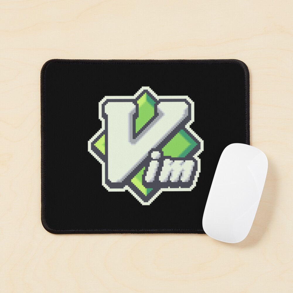 "Vim Pixel Art " Sticker for Sale by BenyaminMc | Redbubble