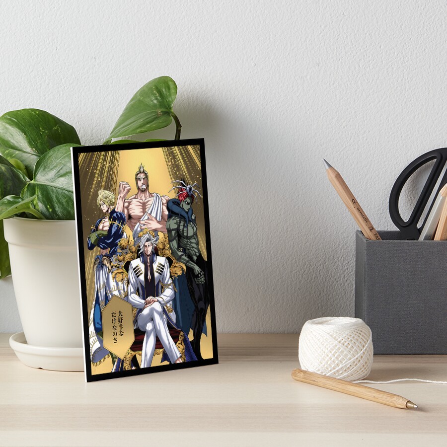 "Hades, Adamas, Poseidon & Zeus - Record of Ragnarok" Poster for Sale ...