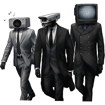 "Cámeraman - Funny Camera Man" Sticker for Sale by KXalone273 | Redbubble