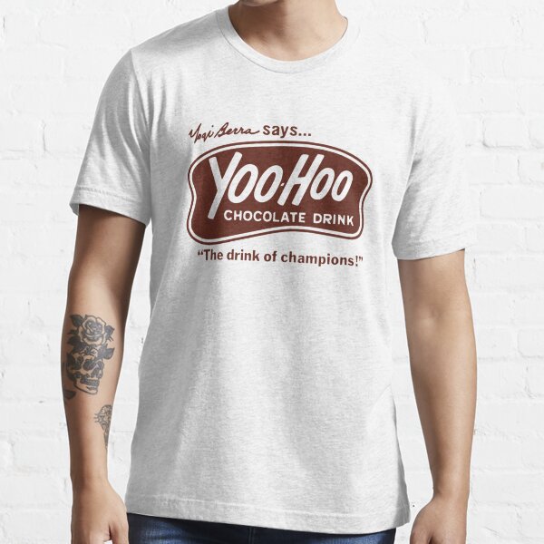 "Yogi Berra Drink YooHoo " Essential T-Shirt for Sale by NiamhMacdonald ...