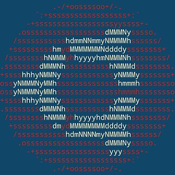 "Ubuntu Linux Neofetch ASCII Art Logo" Sticker for Sale by KalynnPan | Redbubble