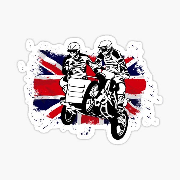 Sticker: Sidecarcross | Redbubble