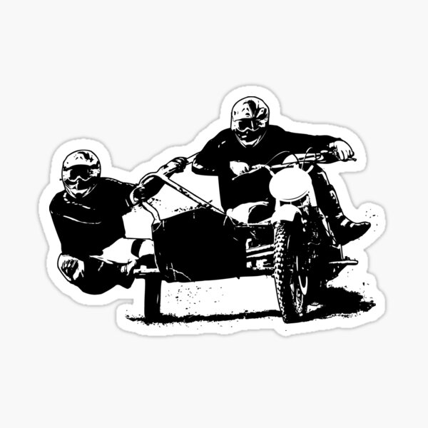 Sticker: Sidecarcross | Redbubble