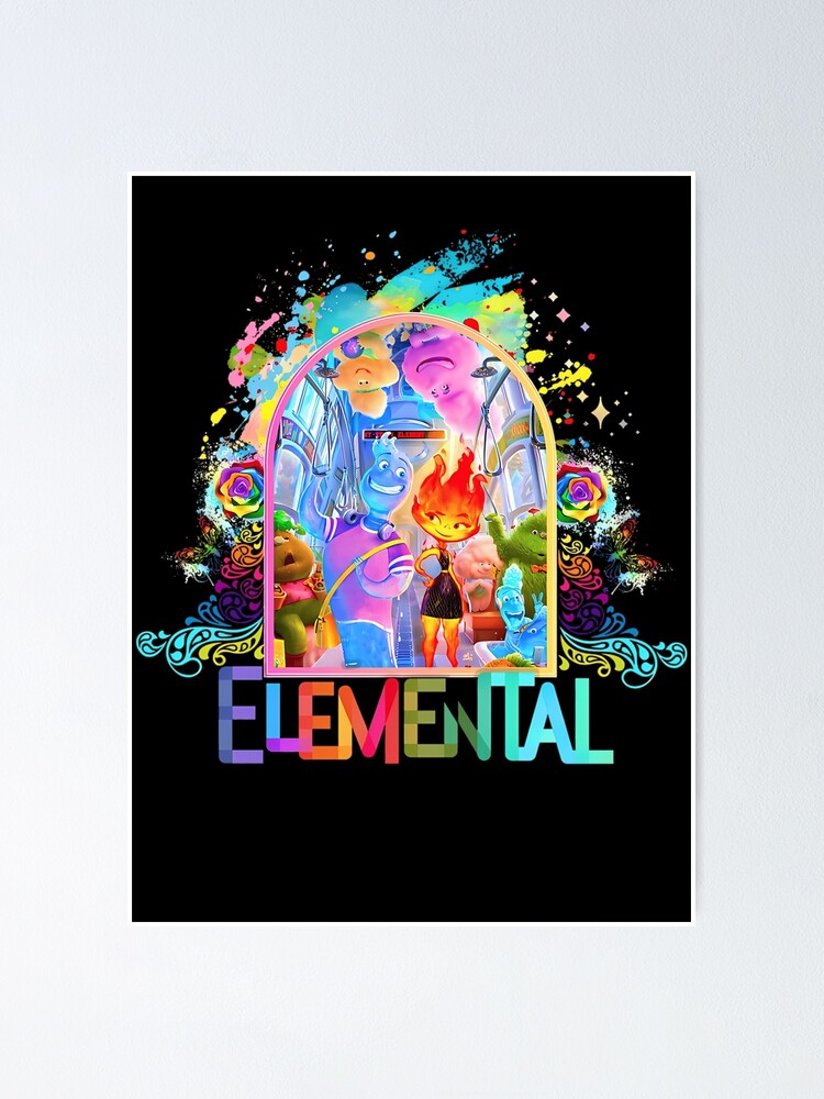 "Elemental Film" Poster for Sale by SisterHaplo | Redbubble