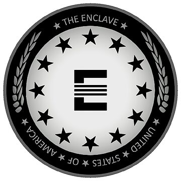 "The Enclave" Sticker for Sale by Momermop | Redbubble