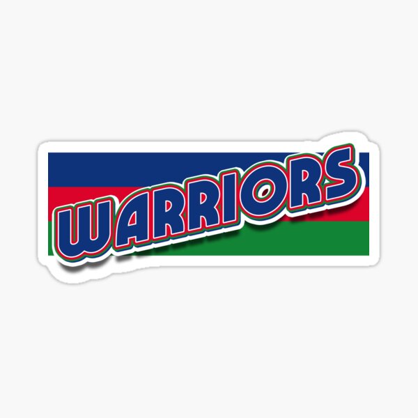 "Warriors" Sticker for Sale by Undefeatd | Redbubble