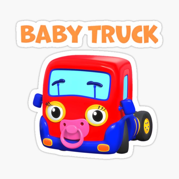 "Garage Geckos NEW BABY TRUCK" Sticker for Sale by BanACV | Redbubble